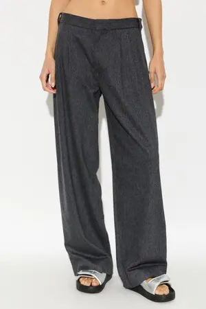 Rag & Bone Wool Pleated Trousers