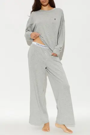 Polo Ralph Lauren Two-piece Pajamas With Logo