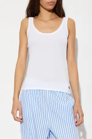 Polo Ralph Lauren Lingerie Top With Embroidered Logo