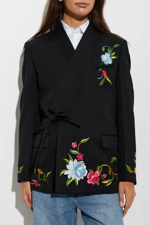Kenzo Blazer With Colorful Embroidery