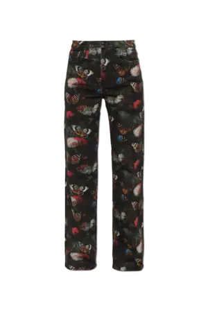 R13 Printed Pants - Black