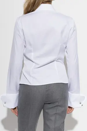 Alexander McQueen Fitted Cotton Shirt