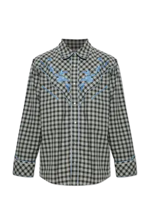 Kenzo Shirt With Floral Motif - Multicolour