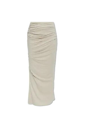 ENTIRE STUDIOS Long Draped Skirt - Grey