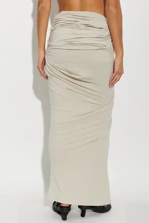 ENTIRE STUDIOS Long Draped Skirt