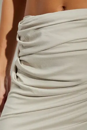ENTIRE STUDIOS Long Draped Skirt