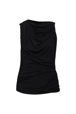 ENTIRE STUDIOS Draped Top - Black