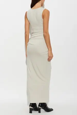 ENTIRE STUDIOS Dress With Waist Draping - Grey