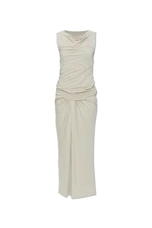 ENTIRE STUDIOS Dress With Draping At The Waist Grey