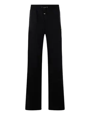 Philipp Plein Tracksuit Pants Contrast Stitching - Black