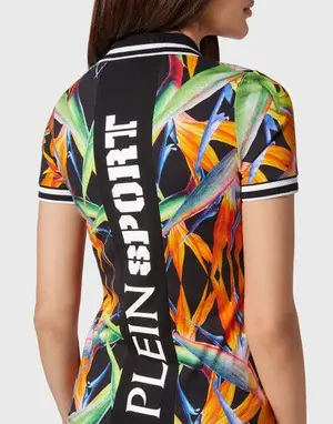 PLEIN SPORT Polo Shirt - Black/multicolored