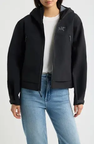 Arc'teryx Altira Gore-tex Cropped Jacket - Black