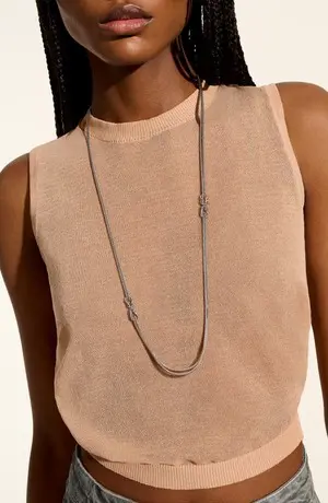 John Hardy Infinite Love Knot Station Necklace