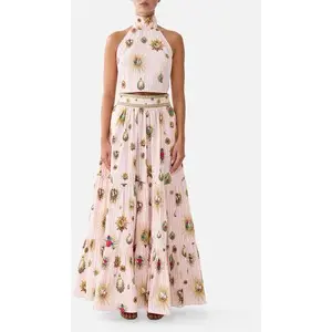 Camilla High Waisted Tiered Skirt - Painted Prayers