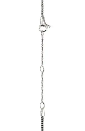 John Hardy Infinite Love Knot Sterling Pendant Necklace