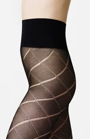 Swedish Stockings Kiitty Romb Pointelle Tights