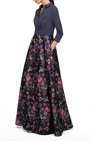 KAY UNGER Marceline Ballgown