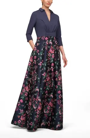 KAY UNGER Marceline Ballgown