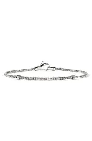 John Hardy Essentials Sterling Diamond Pav9 Bracelet