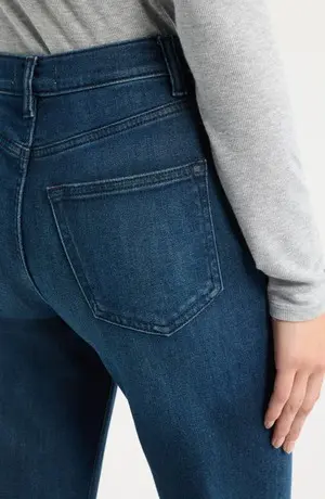 Warp + Weft Vancouver Mid Rise Straight Leg Jeans