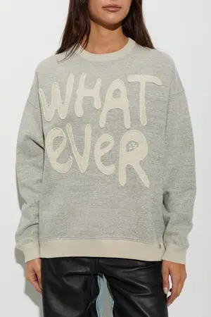 R13 Cotton Crew Neck Sweatshirt