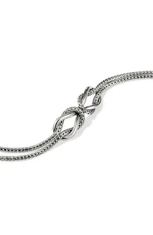 John Hardy Infinite Love Knot Sterling Bracelet