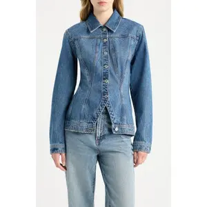 Warp + Weft So Cal Fit & Flare Denim Jacket