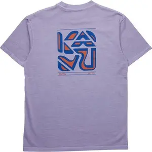 KAVU Cubed T-shirt - Dusted Grape