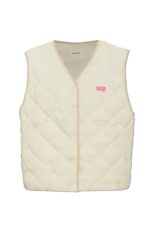 American Vintage Insulated Vest ‘yupibam - Cream