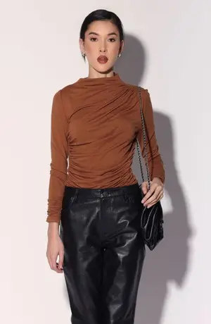 Walter Baker Michaela Top - Cognac
