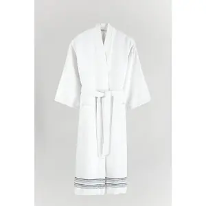 BULDAN'S Rin Bathrobe - White