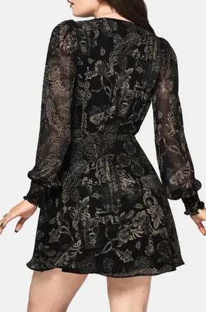 DISTURBIA Surge Wrap Mini Dress