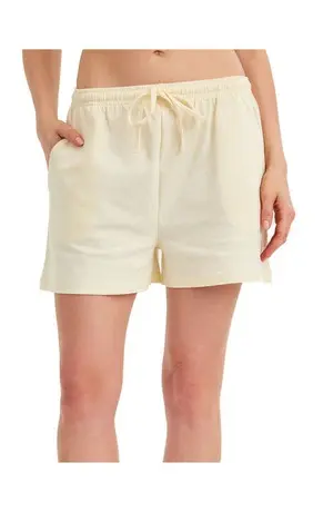 BEACH LIFE BY GOTTEX Summer Lounge Cotton Shorts - Ivory