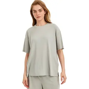 BEACH LIFE BY GOTTEX Summer Lounge Ribbed T Shirt - Mint