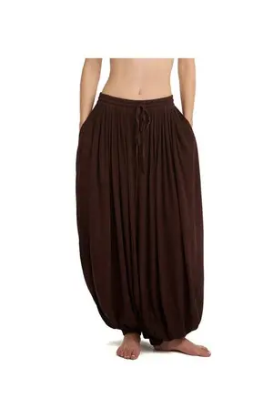BEACH LIFE BY GOTTEX Resort Balloon Pants Cover-up Brown