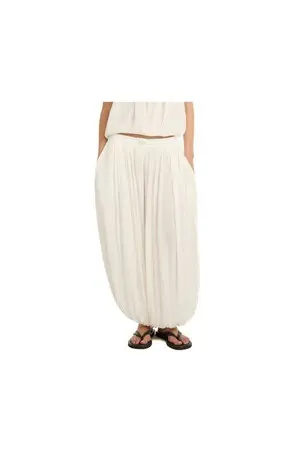 BEACH LIFE BY GOTTEX Resort Balloon Pants Cover-up - White