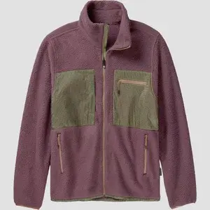 BACKCOUNTRY Wander Pile-fleece Jacket - Granite Plum