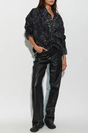R13 Wool Cardigan With Floral Motif