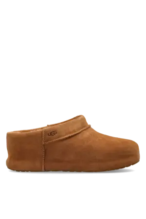 UGG Suede ‘enwrap Clog’ Wedge Shoes