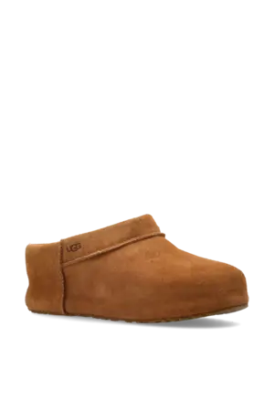 UGG Suede ‘enwrap Clog’ Wedge Shoes
