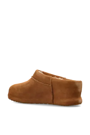 UGG Suede ‘enwrap Clog’ Wedge Shoes