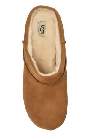 UGG Suede ‘enwrap Clog’ Wedge Shoes