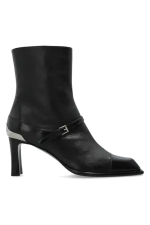 Alexander McQueen Leather Ankle Boots ‘niko Ankle Boots