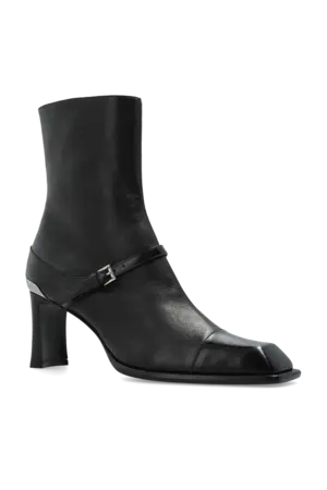 Alexander McQueen Leather Ankle Boots ‘niko Ankle Boots