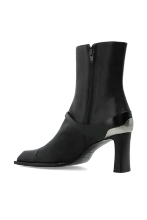 Alexander McQueen Leather Ankle Boots ‘niko Ankle Boots