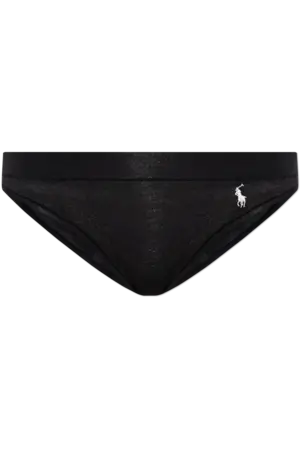Polo Ralph Lauren Figs With Logo - Black