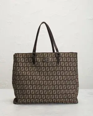FWRD RENEW Fendi Zucchino Tote Bag