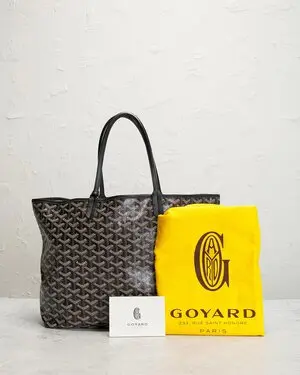 FWRD RENEW Goyard Saint Louis Pm Tote Bag - Black