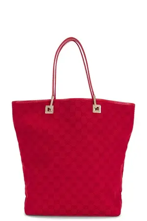 Gucci Gg Bucket Tote Bag - Red