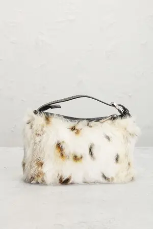 Fendi Rabbit Fur Vanity Handbag